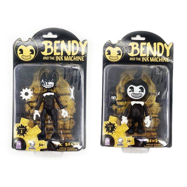 Bendy เกมสยองขวัญเครื่องหมึกการ์ตูน Pvc แอ็คชั่นชุดตุ๊กตาตัวโมเดลภาพอน ...