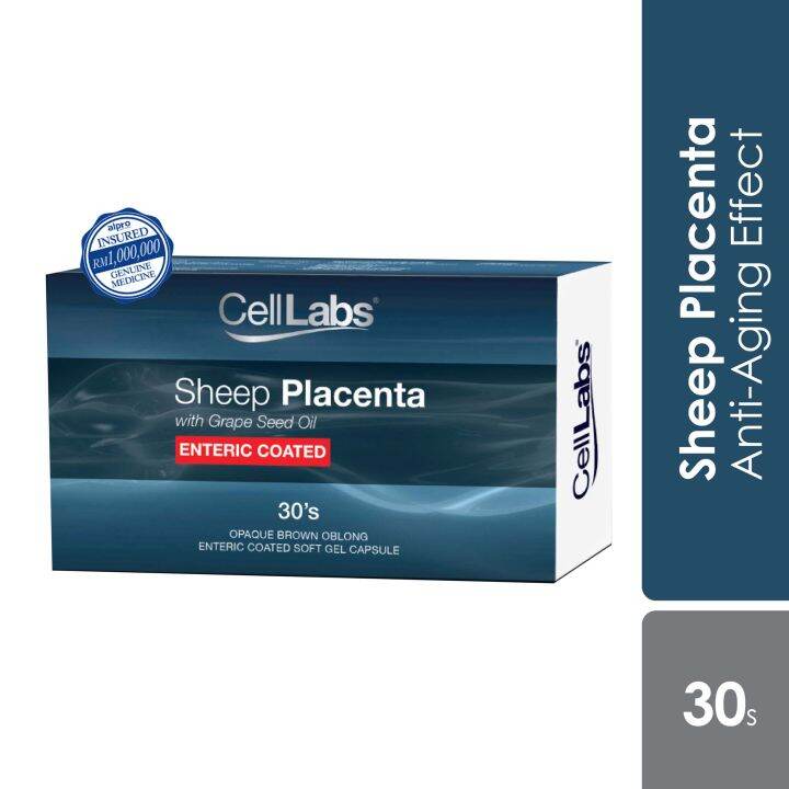 Alpro Pharmacy Celllabs Sheep Placenta Enteric Coated 6000mg 30s | Lazada