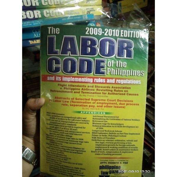 book Labor code of the philippines | Lazada PH