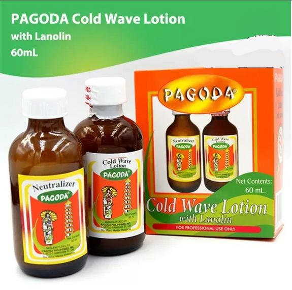 Cold Wave Lotion Hair Curling Treatment Pagoda 60ml and 120ml Hair ...