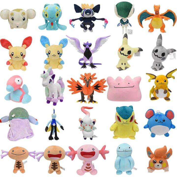 New Pokemon Plush Hisuian Zorua Grafaiai Calyrex Galarian Articuno ...