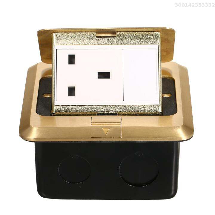 Meterk DT-T01 All-Copper Arc Waterproof Floor Socket Damping Luxury ...