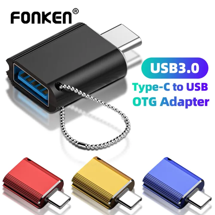 Fonken OTG Adapter Type C To USB 3.0 OTG Type-C OTG USB C OTG With ...