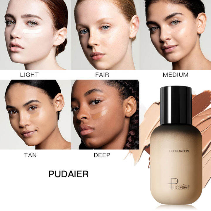 Pudaier Primer คอนซีลเลอร์รองพื้น40มล. กันน้ำกันเหงื่อ24ชั่วโมงติดทนนาน ...