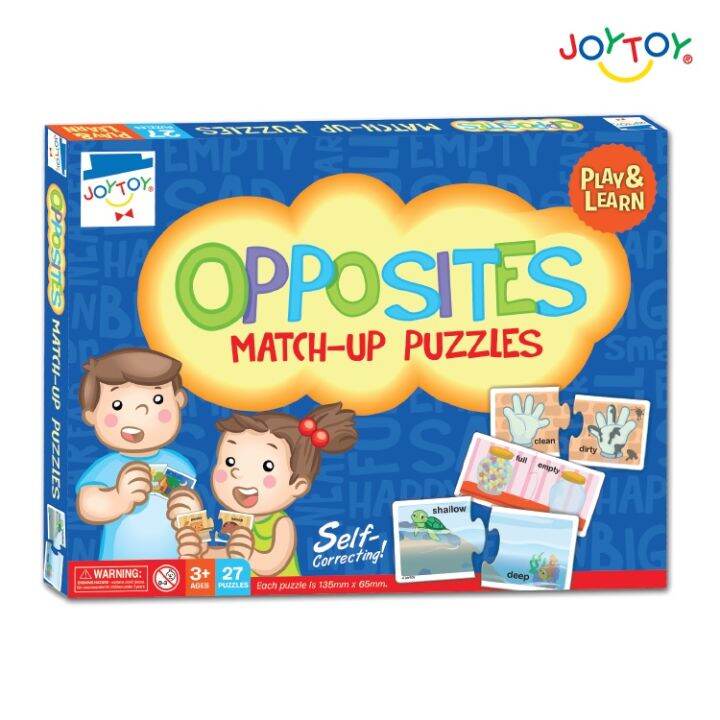 JOYTOY Opposites Match-up Puzzles | Lazada PH