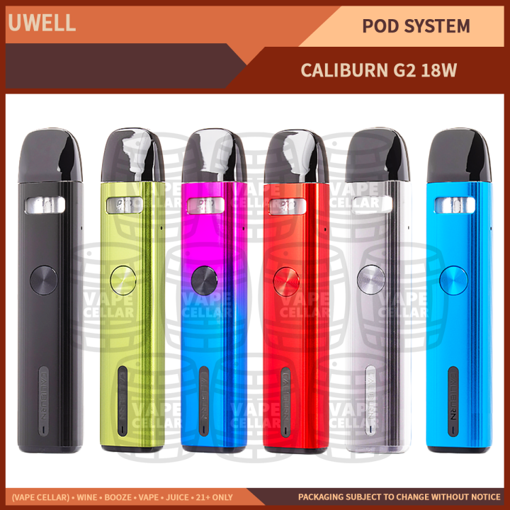 Uwell Caliburn G2 18W [Vape Pod Kit Juice E Liquids ] | Lazada PH