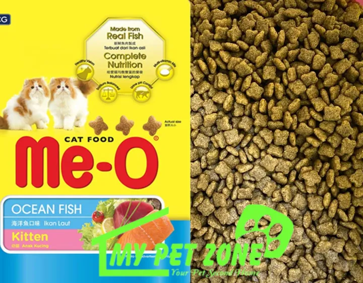 Me-O Kitten Ocean Fish (Cat Food) 1KG [REPACK] | Lazada