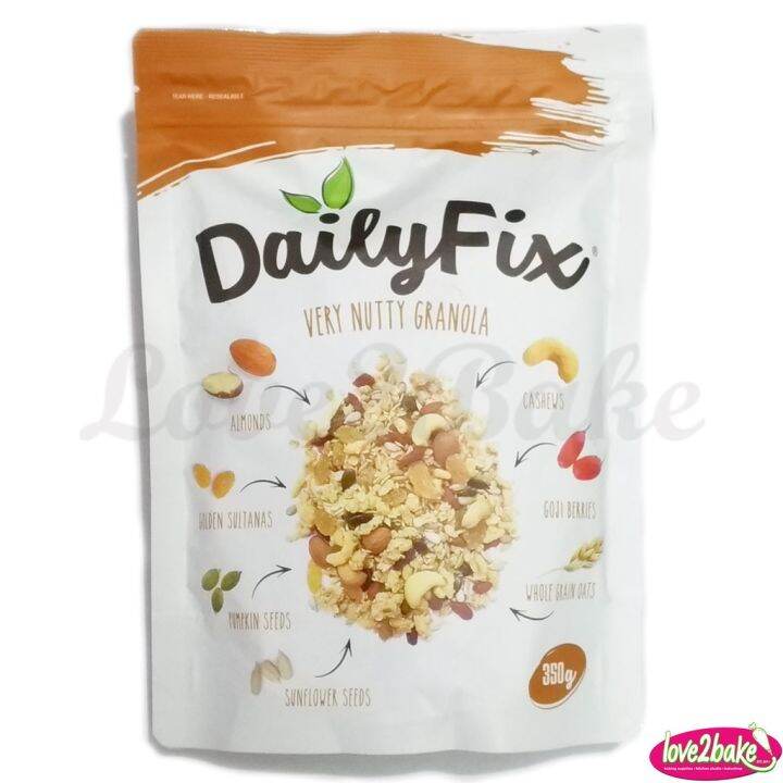 DailyFix Very Nutty Granola 350g | Lazada PH