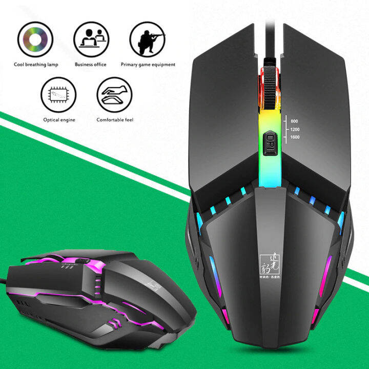 Mouse Gaming LED RGB 1600 DPI - K3 | Lazada Indonesia