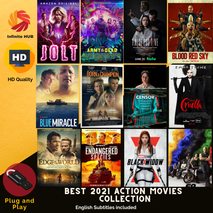 46 top best action movies collection [ 2021 ] HD in one [ 64Gb pendrive ...