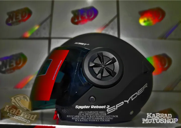 Spyder Reboot 2 Matte Black | Lazada PH