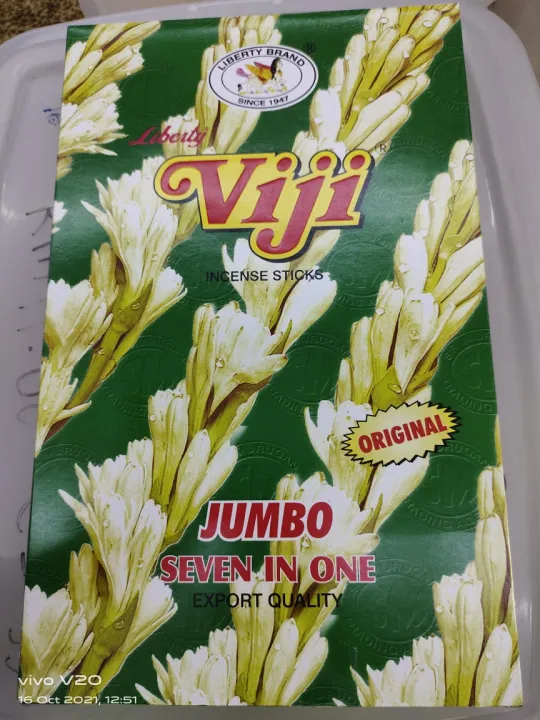 VIJI INCENSE STICKS(JUMBO) 1 BOX | Lazada