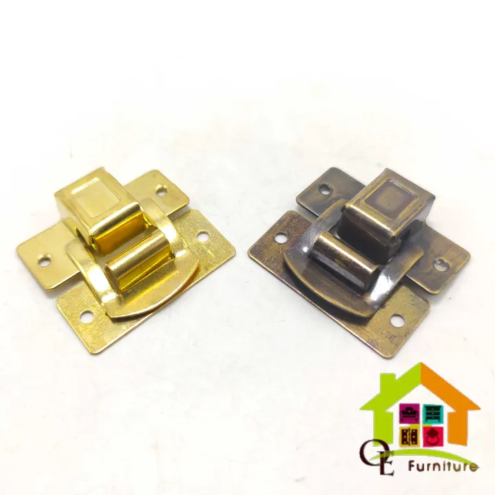 Kunci box mini 32x27 mm Kunci dus pengait peti kotak souvenir kayu ...