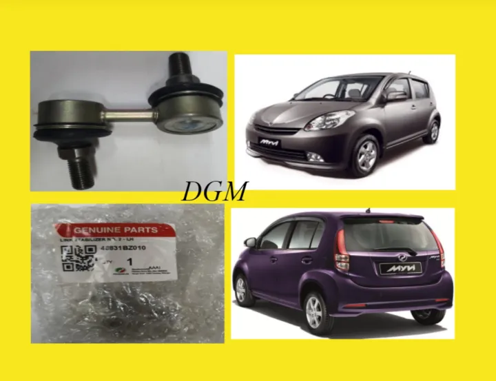 100% Original Perodua Myvi 2005-2017y Front Right Absorber Stabilizer ...