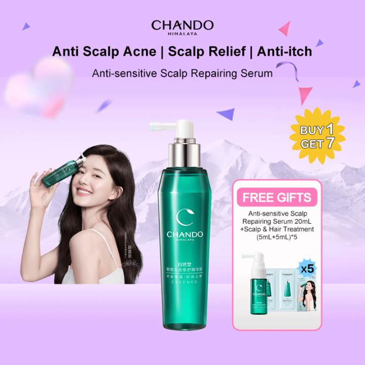 CHANDO Himalaya 自然堂 Anti-Sensitive Scalp Repairing Serum | Lazada Singapore