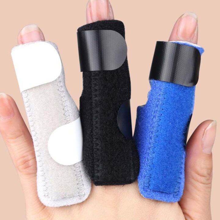 WENSH Aluminum Fracture Finger Joint Support Fix Strap Protector Finger ...