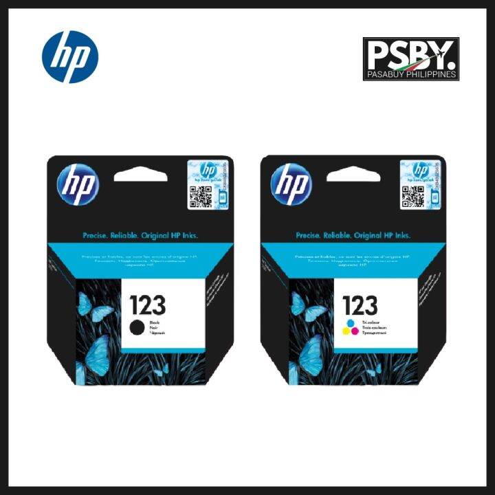 Original 123 Ink Cartridge Black/Tri-color | Lazada PH