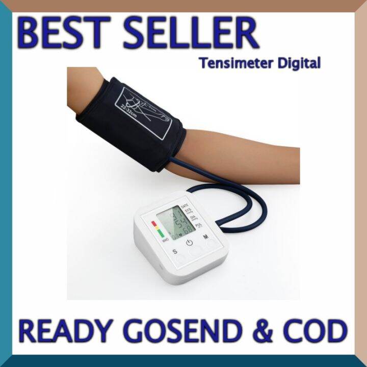 Tensimeter Digital Alat Pengukur Tekanan Tensi Darah Blood Pressure ...