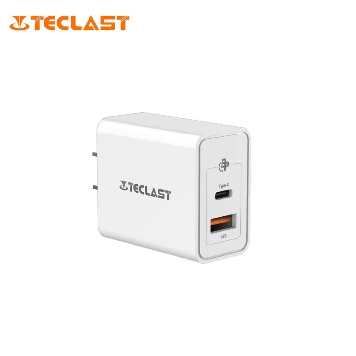 TECLAST XM18 5V/3A 18w PD3.0 Fast charge Travel Charger USB Type-C Dual ...