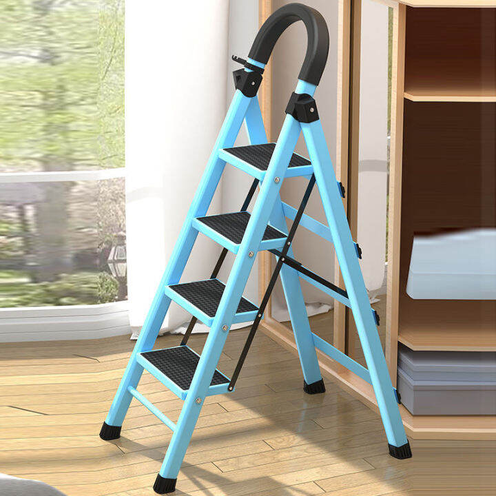 Ladder household herringbone ladder folding indoor moving stairs ...