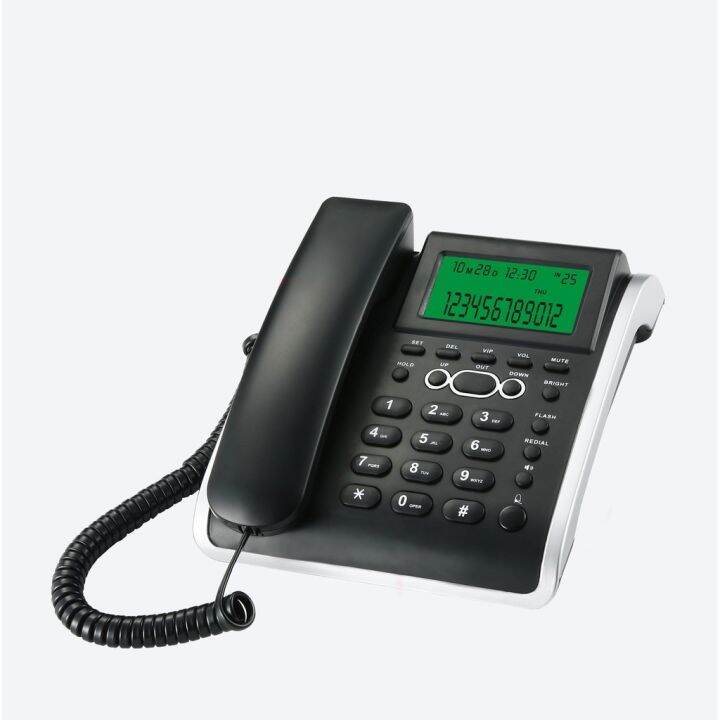 D Call center telephone caller ID telephone office telephone with ...