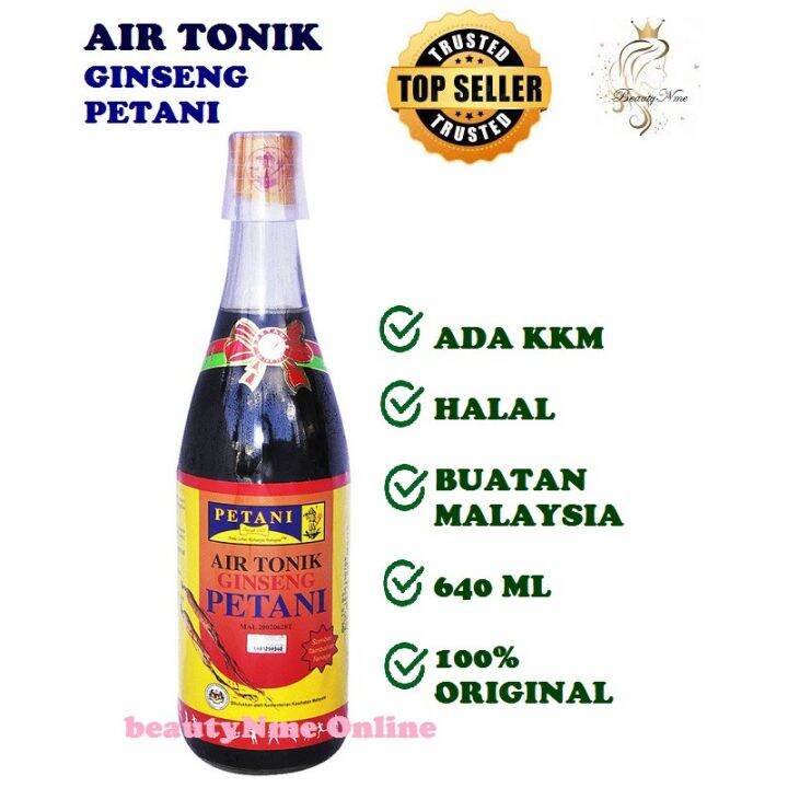 PETANI AIR TONIK GINSENG (320ml, 640ml) minuman | Lazada