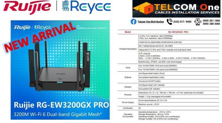 Ruijie router | Lazada PH: Buy sell online Routers with cheap price ...