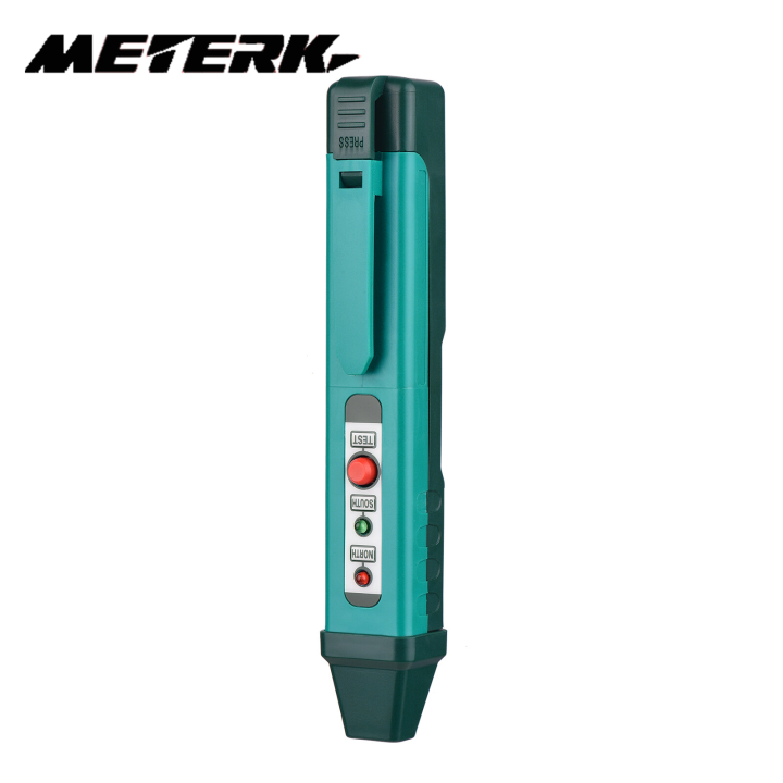 Meterk Magnetic Pole Pen Polarity Tester N/S Pole Identify Tool North ...