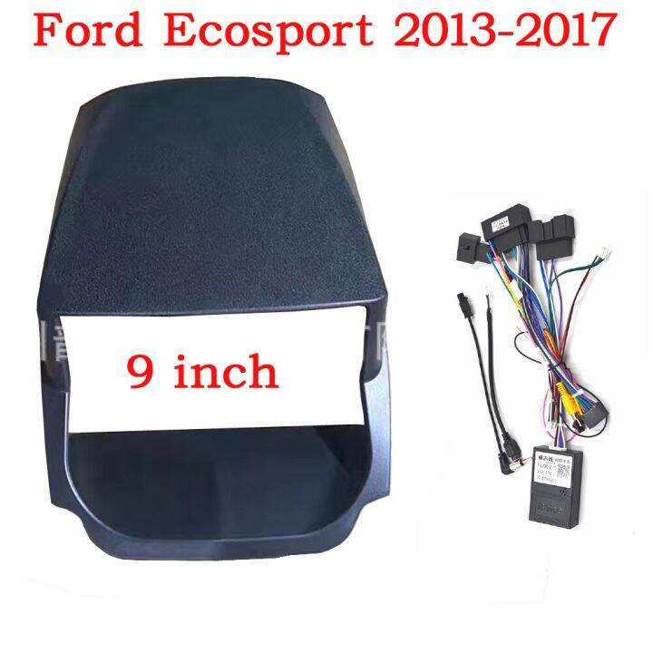 WQLSK 2 din Car Fascia Frame Adapter Canbus Box Decoder For Ford ...