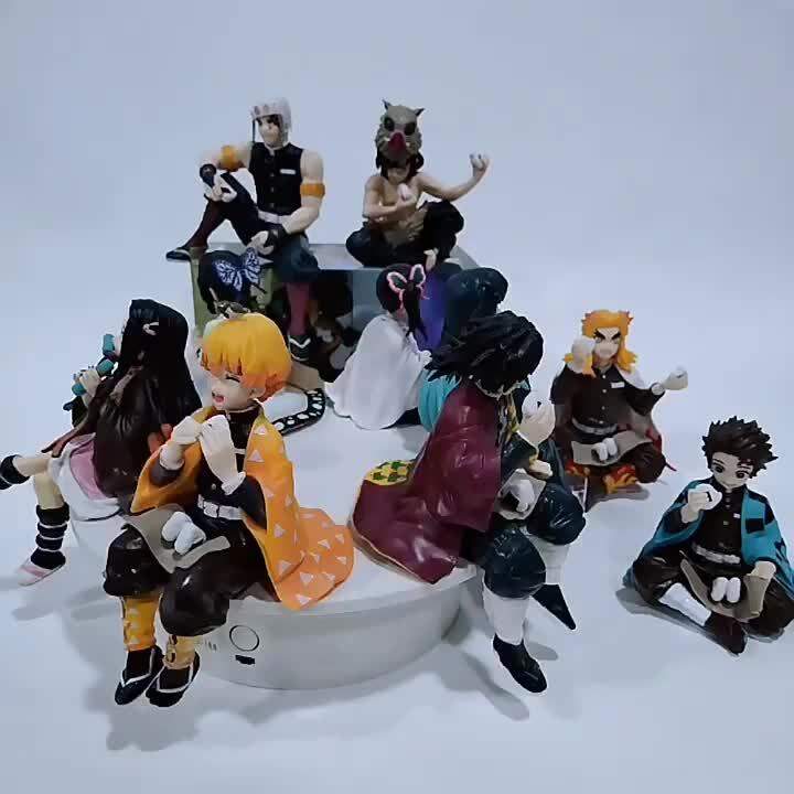 14cm Demon Slayer Anime Figure Kimetsu No Yaiba Action Figure Nezuko ...