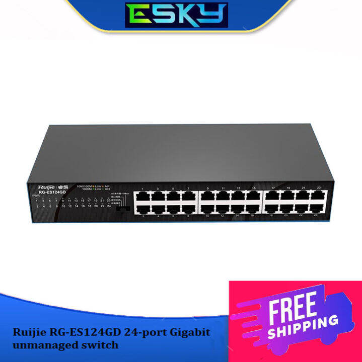 Ruijie RG-ES124GD - 24-Port Gigabit Unmanaged Switch | Lazada PH