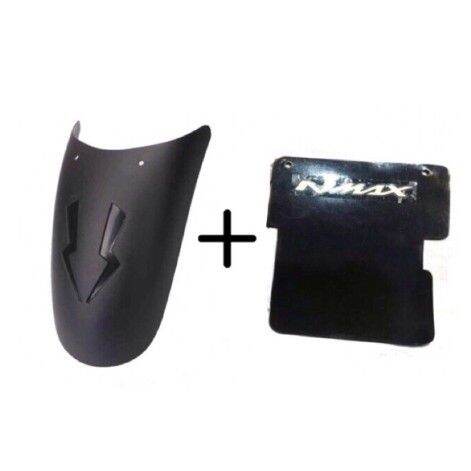 Nmax 2021 2020 v1 V2 Aerox front fender extender universal + Mud Flap ...