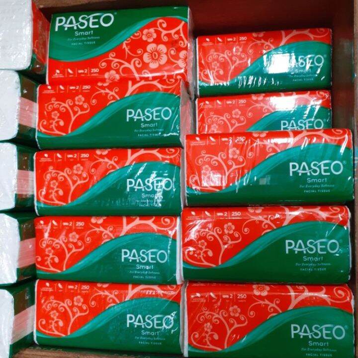 【10 PACK】Tissue Paseo 250s Sheets 2 Ply Tisu Facial Tisue Tissu WAzliah ...