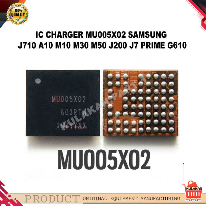 IC CHARGER MU005X02 SAMSUNG J710 A10 M10 M30 M50 J200 J7 PRIME G610 | Lazada Indonesia