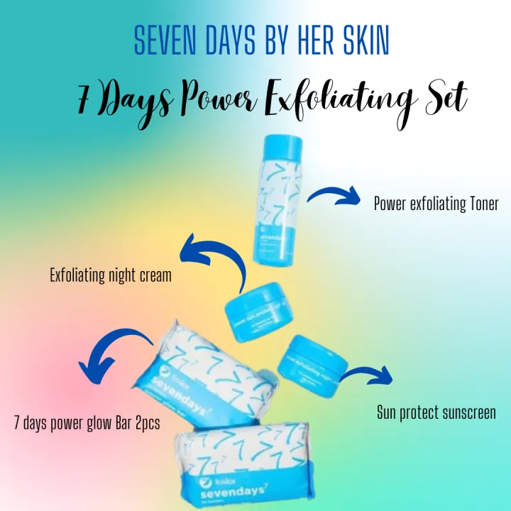 7 Days Power Exfoliating Set by Herskin | Lazada PH
