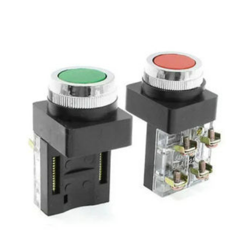 Flat Head Push Button Switch - RED & GREEN ( 25mm - 30mm ) | Lazada PH