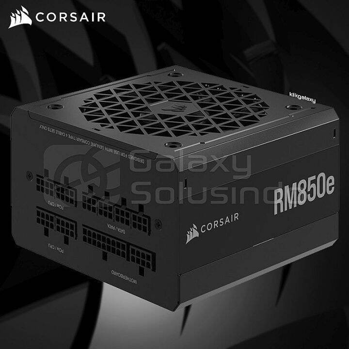 Corsair RM850e 850Watt 80 Plus Gold Certified Fully Modular | Lazada ...