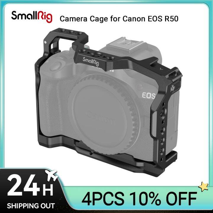 SmallRig Cage for Canon EOS R50 All-in-one Cage with 1/4"-20 Hole, ARRI ...