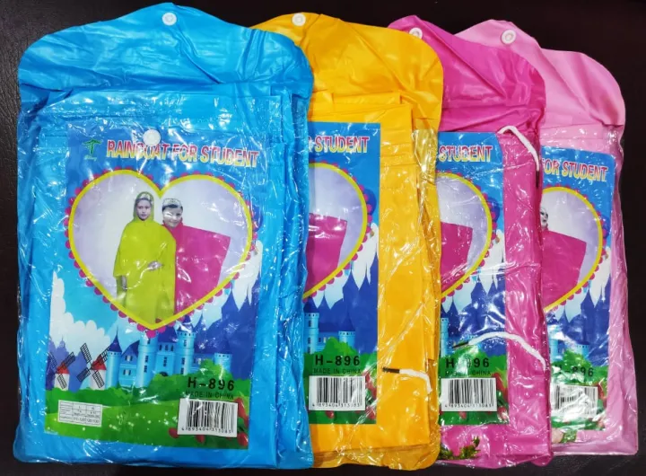 raincoat poncho kapote for kids free size 110cm 43in height | Lazada PH