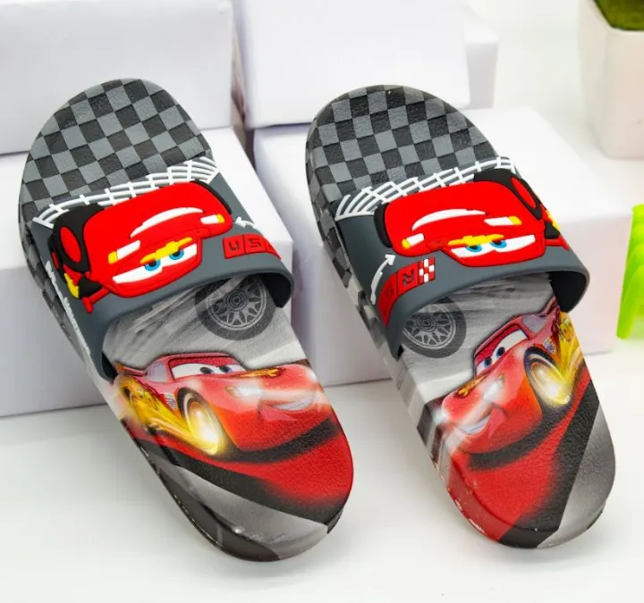 Cars Slippers for Kids A-2208-7M | Lazada PH