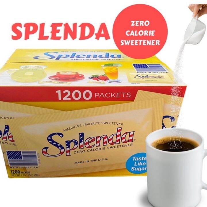 Original US Made Splenda Zero Calorie Sweetener Packets | Lazada PH