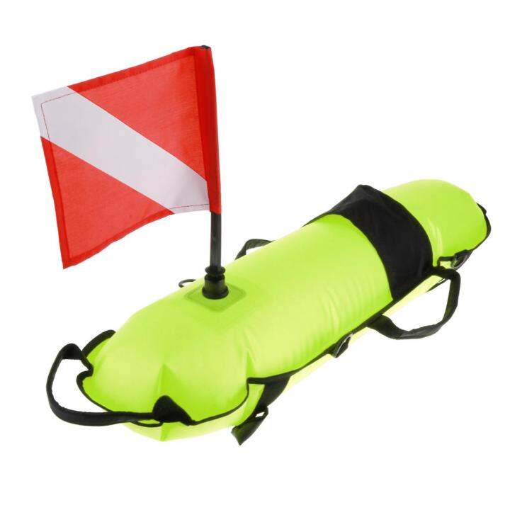 WDAir Inflatable Marker Diving Flag Buoy Signal Float Scuba Snorkeling ...