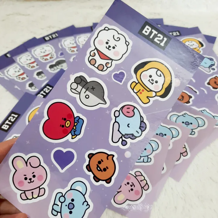 BT21 Journal & Scrapbook Stickers | Lazada PH