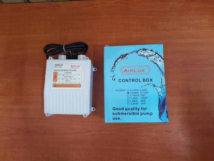 KONTROL BOX /CONTROL BOX PANEL POMPA SATELIT/SUBMERSIBLE PUMP 0.75HP ...