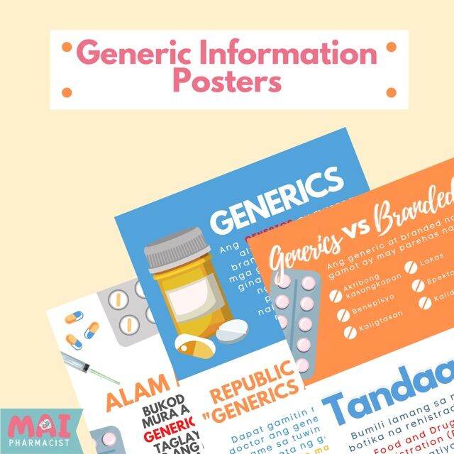 Generic Information Posters | Lazada PH
