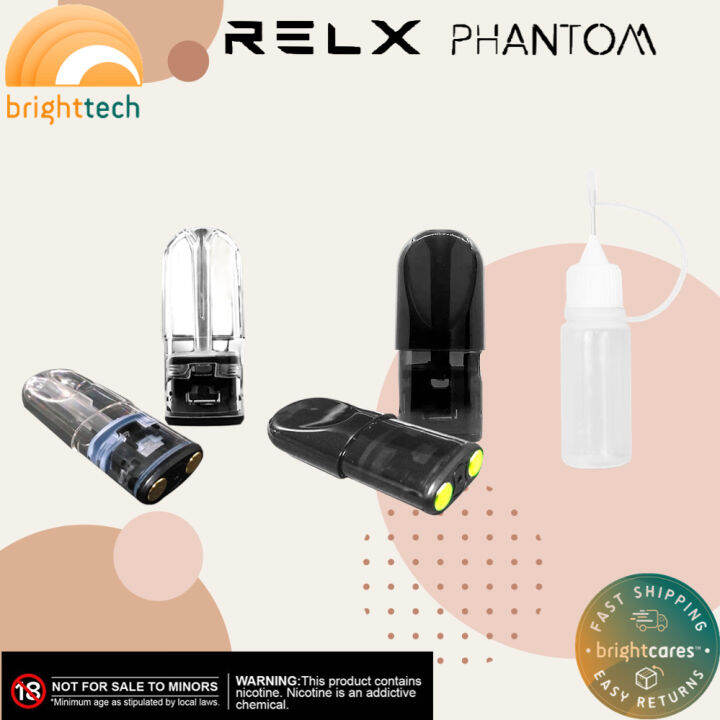 Fresh REL!.X juice 1filling bottle with 2 emptysmoke podsVAPING | Lazada PH