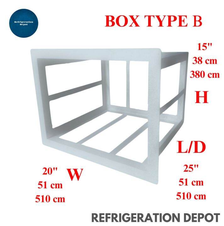 White Window Type Aircon Bracket Cage Box Type B (0.8hp to 1hp) | Lazada PH