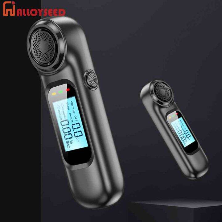 Professional Digital Breath Tester Detector Alcometer Alcotest ...