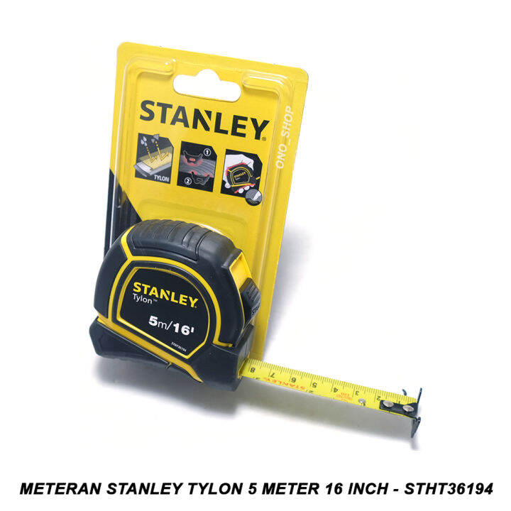 Meteran Stanley Tylon 5 Meter 16 Feet - STHT36194 | Lazada Indonesia