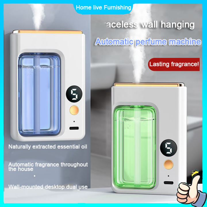Automatic Aroma Diffuser Fragrance Machine Wall-mounted Air Freshener ...